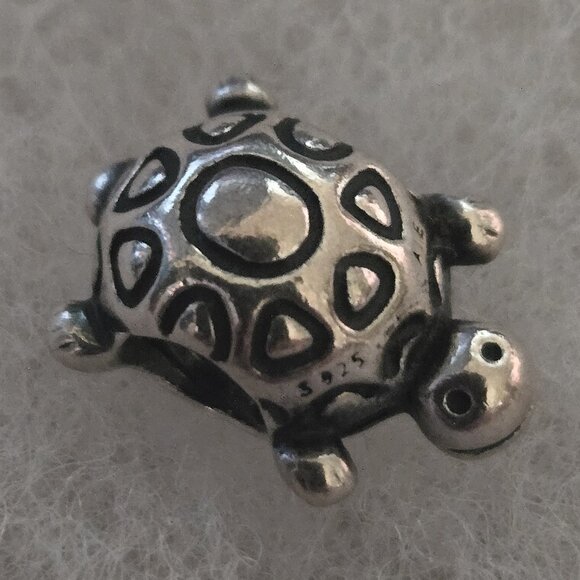 Pandora | Jewelry | Original Sterling Silver Turtle Pandora Charm ...